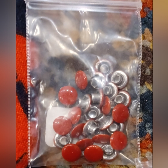 Office | Red Round Metal Buttons | Poshmark